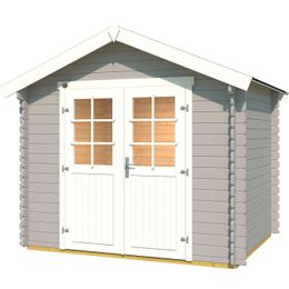 Gartenhaus Weka, grau, Massivholz, Gartenh&auml;user, "209 Gr.2", verschiedene Farben