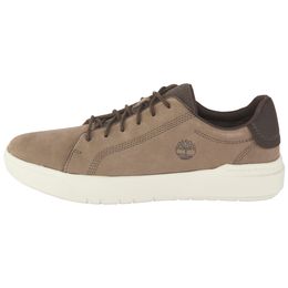 Timberland Herren Sneaker "SENECA BAY - LOW LACE UP SNEAKER", Gr. 43medium grau nubuck, Leder, Schuhe, aus Leder