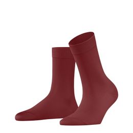Falke Damen Socken "Cotton Touch", Gr. 35, rot, Obermaterial: 62% Baumwolle CO. 33% Polyamid PA. 5% Elasthan EL., glatt, Socken