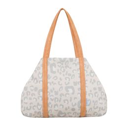 Damen Shopper "Simply Shopper Leo", Fritzi aus Preussen, beige, 55% Baumwolle, 45% Polyester, Taschen, mit Leomuster