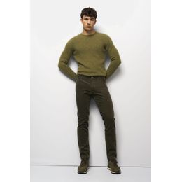 MEYER Herren Chinos "M5 Five Pocket", gr&uuml;n, Gr. 32, unifarben, 98% Baumwolle, 2% Elasthan, Hosen, M5 Five aus Casual Cord