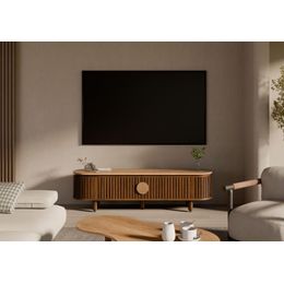 TV-Board Mango 180x40x50 braun ge&ouml;lt KYOTO #113