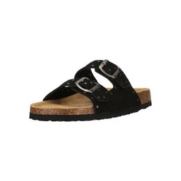 NOU Damen Sandale "Cabra", Gr. 39, schwarz, Rindsleder, Schuhe, atmungsaktiv