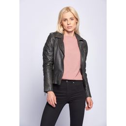 Maze Damen Lederjacke "Titana", schwarz, Gr. S, Obermaterial: 100% Lammleder. Futter: 100% Polyester, Jacken