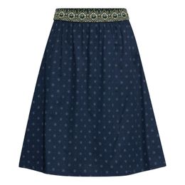 FELICITAS Midi-Rock Raffa Navy (Gr&ouml;&szlig;e: XL)