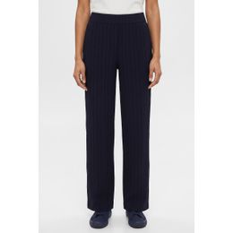Cecil Damen Stoffhose "Style Neele", blau, Gr. XS, unifarben, Web, Obermaterial: 53% Viskose, 46% Polyester, 1% Elasthan. Futter: 100% Polyester,