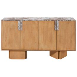 Sideboard Mango 160x45x85 beige lackiert LUGANO #101
