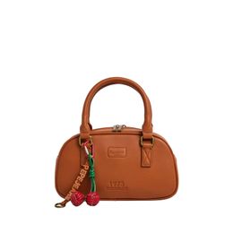 Pepe Jeans Damen Handtasche "handbag BAWLY CHERRY", braun, 100% Polyurethan, Taschen