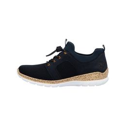 Rieker Damen Sneaker "Rieker Sneaker Textil", Gr. 38, schwarz, Textil, Schuhe