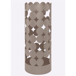 Schirmst&auml;nder HEINE HOME, B:19cm H:49cm T:19cm, beige, Eisen, Regenschirmst&auml;nder