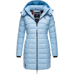 Marikoo Damen Steppmantel "Abendsternchen", blau, Gr. S, Obermaterial: 100% Nylon. Innenfutter: 100% Polyester. &Auml;rmelfutter: 100% Polyester.