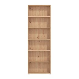Aktenregal OTTO HOME, B:70cm H:211,5cm T:24,5cm, braun, Regale, "Tomar Regal B&uuml;cherregal", B&uuml;cherregal mit viel Stauraum, Ma&szlig;e (B/T/H): 70/24,5/211,5