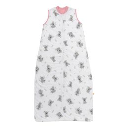 SCHLUMMERSACK Babyschlafsack "Schlafsack ohne F&uuml;&szlig;en 1.0 Tog", L: 110cm, rosa, Schlafs&auml;cke