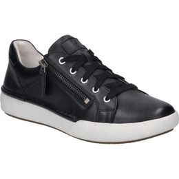 Josef Seibel Damen Sneaker "Claire 03, schwarz", Gr. 37, schwarz, Obermaterial: 100% Rindsleder Leather cow., Schuhe