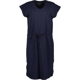 Blue Seven Damen Jerseykleid "Kleid", blau, Gr. 40, 95% Baumwolle, 5% Elasthan, Kleider