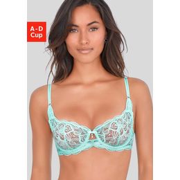Lascana B&uuml;gel-BH 'Nikoletta' blau Gr. 70D. Mit B&uuml;gel