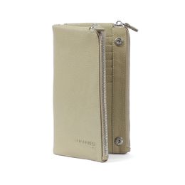 MARGELISCH Damen Geldb&ouml;rse "London 3"light mustard, Leder, Kleinlederwaren, aus LWG zertifiziertem Leder