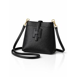 Damen Umh&auml;ngetasche "Holunder", Collezione Alessandro, schwarz, Leder, Taschen, aus Rindsleder, Made in Italy