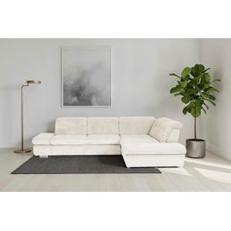 Ecksofa DIE PLANBAR, B:323cm H:84cm T:260cm, beige, 88% Polyester, 12% Polyamid, Wohnzimmer, Sofas, "MP-IN17004 L-Form, Breite 323 cm, mit