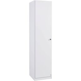 Dreht&uuml;renschrank Rauch, B:47cm H:197cm T:54cm, wei&szlig;, Holzwerkstoff, Schr&auml;nke, "Kleiderschrank Schrank Garderobe Schlafzimmer B&uuml;roschrank BUCHHOLZ",