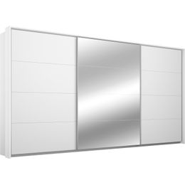 Kleiderschrank OTTO HOME, B:368cm H:214cm T:64cm, wei&szlig;, Holzwerkstoff, Kinderzimmer, Schr&auml;nke, "Mehrzweckschrank Aktenschrank M&ouml;bel Mietswohnung