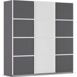 Kleiderschrank OTTO HOME, B:203cm H:229cm T:62cm, grau, Holzwerkstoff, Kinderzimmer, Schr&auml;nke, "Mehrzweckschrank Aktenschrank M&ouml;bel Mietswohnung