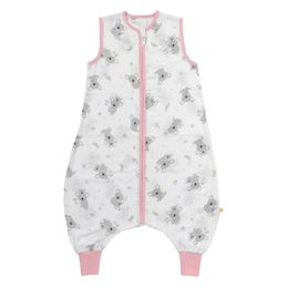 SCHLUMMERSACK Babyschlafsack "Schlafsack mit F&uuml;&szlig;en 0.5 Tog", L: 110cm, rosa, Schlafs&auml;cke
