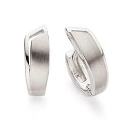 Bruno Banani Damen Paar Creolen "Schmuck Geschenk Silber 925 Ohrschmuck Ohrringe", Silber 925 (Sterlingsilber), silber, Silber 925 (Sterlingsilber),