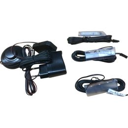 LED Schrankinnenraumbeleuchtung Home Affaire, B:2cm H:1cm L:6cm, schwarz, Leuchten, "Glaskantenbeleuchtung"