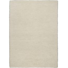 Wollteppich OTTO HOME, B:250cm H:28mm L:350cm, grau, Wolle, Wohnzimmer, Teppiche, "Punam, handgekn&uuml;pft", echter Berber aus Marokko, einfarbig, reine
