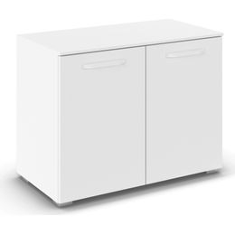 Sideboard OTTO HOME, B:80cm H:61cm T:42cm, wei&szlig;, Holzwerkstoff, Wohnzimmer, Sideboards, "Kommode Sideboard T&uuml;renkommode Schlafzimmerkommode OTELI",