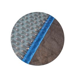 Randeinfassung f&uuml;r Pool-Solarplane BLAU - Meterware