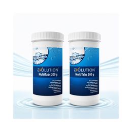 2 x 1 kg Evolution Pool MultiTabs 200 g