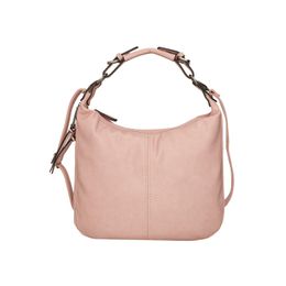 Harpa Damen Schultertasche "Tate", rosa, Lederimitat, unifarben, Taschen, durch Rei&szlig;verschluss erweiterbar