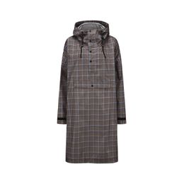 Codello Damen Regenjacke "Codello Poncho", braun, kariert, Obermaterial: 100% Polyester PES., Jacken, mit Karomuster