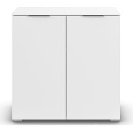 Sideboard OTTO HOME, B:80cm H:81cm T:42cm, wei&szlig;, Holzwerkstoff, Wohnzimmer, Sideboards, "Highboard Sideboard Schubladenkommode Kommode Schlafzimmer