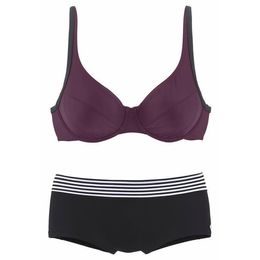 s.Oliver Set: B&uuml;gel-Bikini mehrfarbig Gr. 38 Cup C. Mit B&uuml;gel
