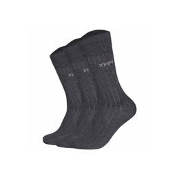 JOOP! JOOP Herren Kurzsocken "Socken Premium Essential Mercerised Socks 3P 3er Pack", Gr. 43, grau, Obermaterial: 69% Baumwolle CO. 31% Polyamid PA., Socken