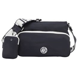 JOOP! JOOP JEANS Damen Umh&auml;ngetasche "lietissimo jasmina shoulderbag shz", blau, Nylon, unifarben, Taschen, Handtasche Damen Tasche Damen Schultertasche