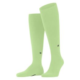 Burlington Kinder Kniestr&uuml;mpfe "Dublin", Gr. 40, gr&uuml;n, Obermaterial: 69% Baumwolle CO. 29% Polyamid PA. 2% Elasthan EL., glatt, Socken