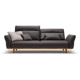 3,5-Sitzer, B:228cm H:103cm T:100cm, braun, CREATION BY ROLF BENZ, NaturLEDER OSKAR (echtes Rindsleder), Sofas, "CR.460 Designsofa, erstklassiger