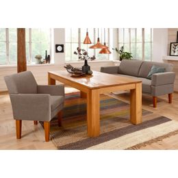 Sofa OTTO HOME, B:170cm H:98cm T:81cm, beige, Strukturstoff (Zusammensetzung: 100% Polyester), Wohnzimmer, Sofas, "Fehmarn", in 3 Breiten