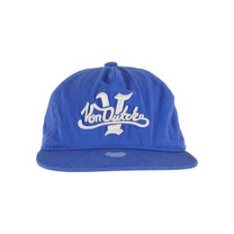 Von Dutch Herren Snapback Cap "Von Dutch UNSTR SB UTICA COT TWILL"blau, 100% Baumwolle, Caps
