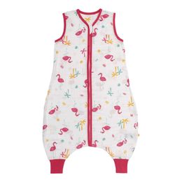 SCHLUMMERSACK Babyschlafsack "Schlafsack mit F&uuml;&szlig;en 0.5 Tog", L: 110cm, pink, Schlafs&auml;cke