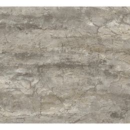 A.S. Cr&eacute;ation A.S. Cr&eacute;ation Vliestapete 'Metropolitan Stories Vibes & Styles' Stein grau 10,05 x 0,53 m