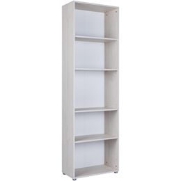 Standregal Arthur Berndt, B:58cm H:188cm T:29cm, beige, Holzwerkstoff, Wohnzimmer, Regale, "Standregal &raquo;Mathea&laquo;"