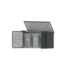 Tepro Universalbox 'Store Max' anthrazit Metall 105 x 200 x 128 cm