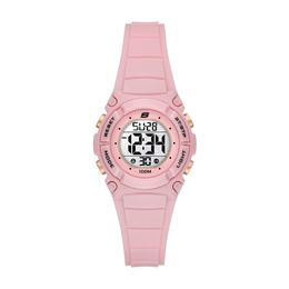 Skechers Damen Chronograph "Rosita", rosa, Armbanduhren, Quarzuhr, Armbanduhr, Damenuhr, digital, Tag, Wochentag, Beleuchtung