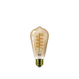 Philips LED-Leuchtmittel 'Vintage' Edison gold E27 5,5 W 250 lm warmwei&szlig;