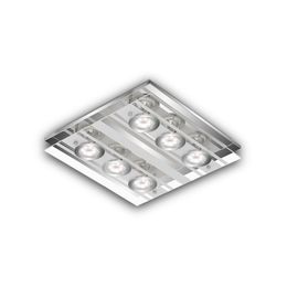 toom LED-Deckenleuchte 'Elisa' GU10 33 x 7 x 33 cm